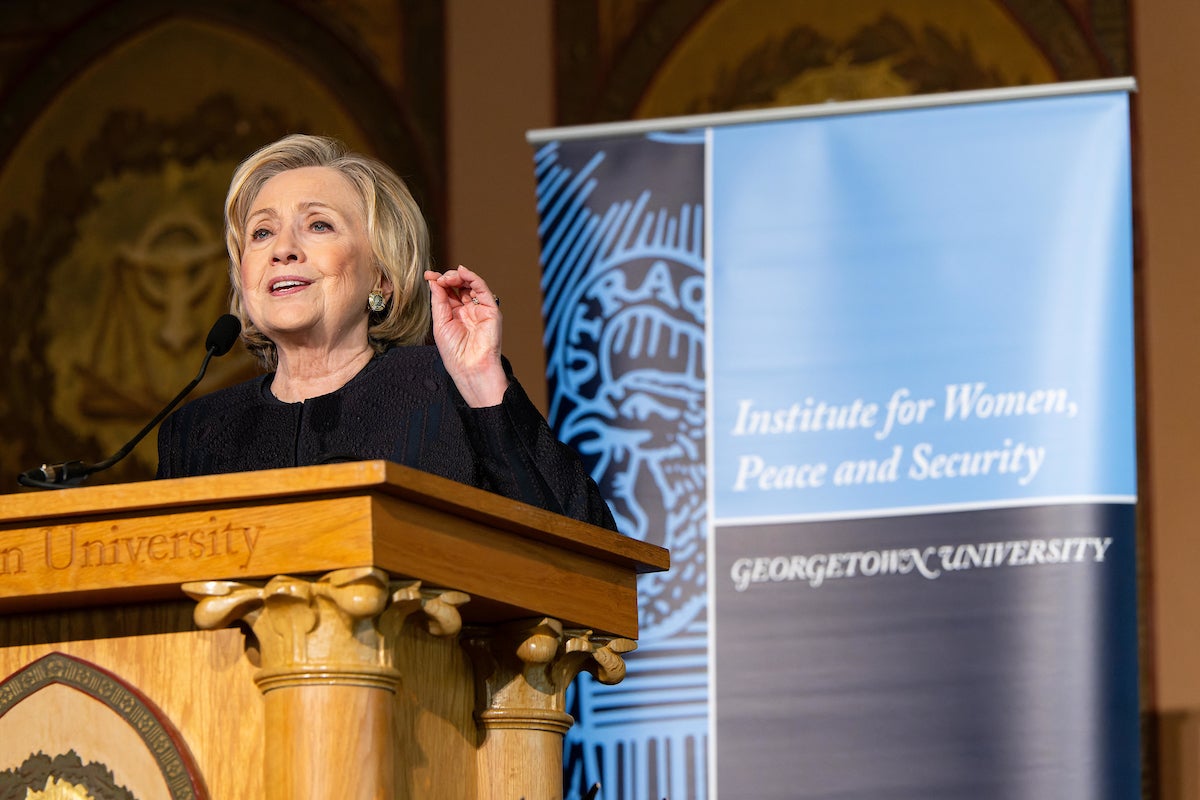 The 2025 Hillary Rodham Clinton Awards - Georgetown Institute for Women ...